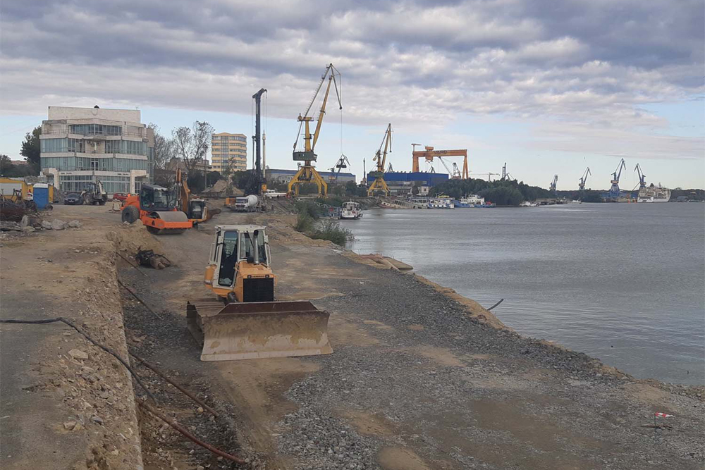 Cererea APDM Galaţi de sistare a lucrărilor de reabilitare a falezei ...