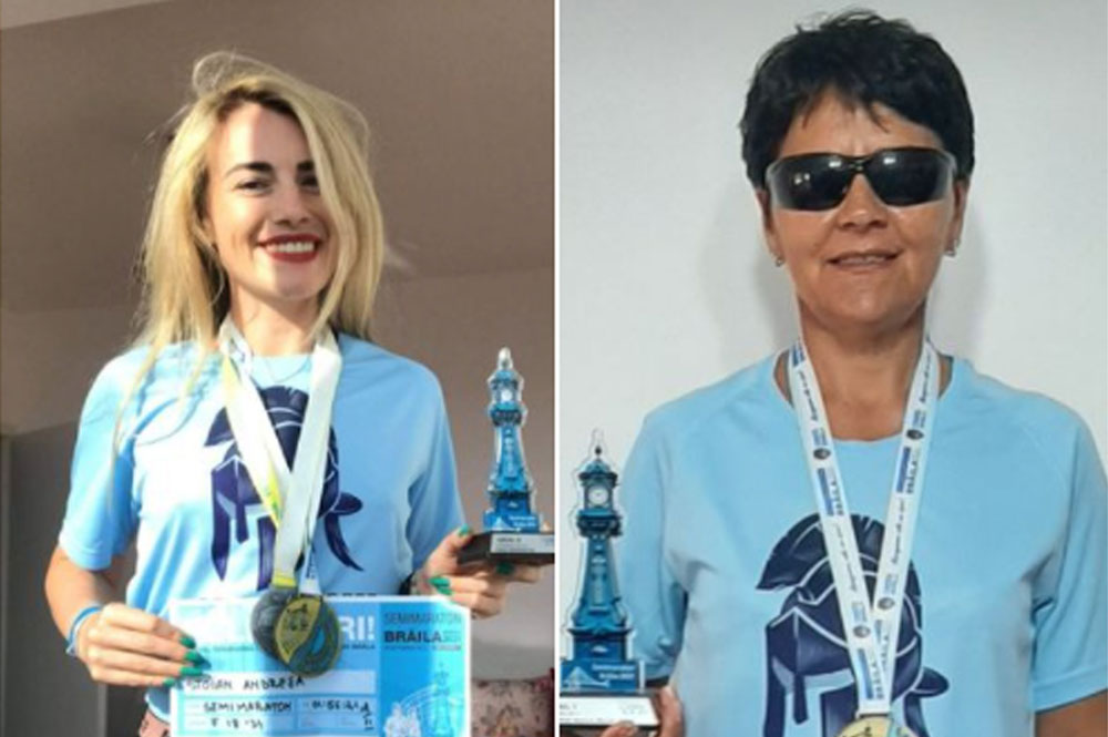 Maratonistele Andreea Stoian şi Florica Perianu, medaliate la Brăila ...